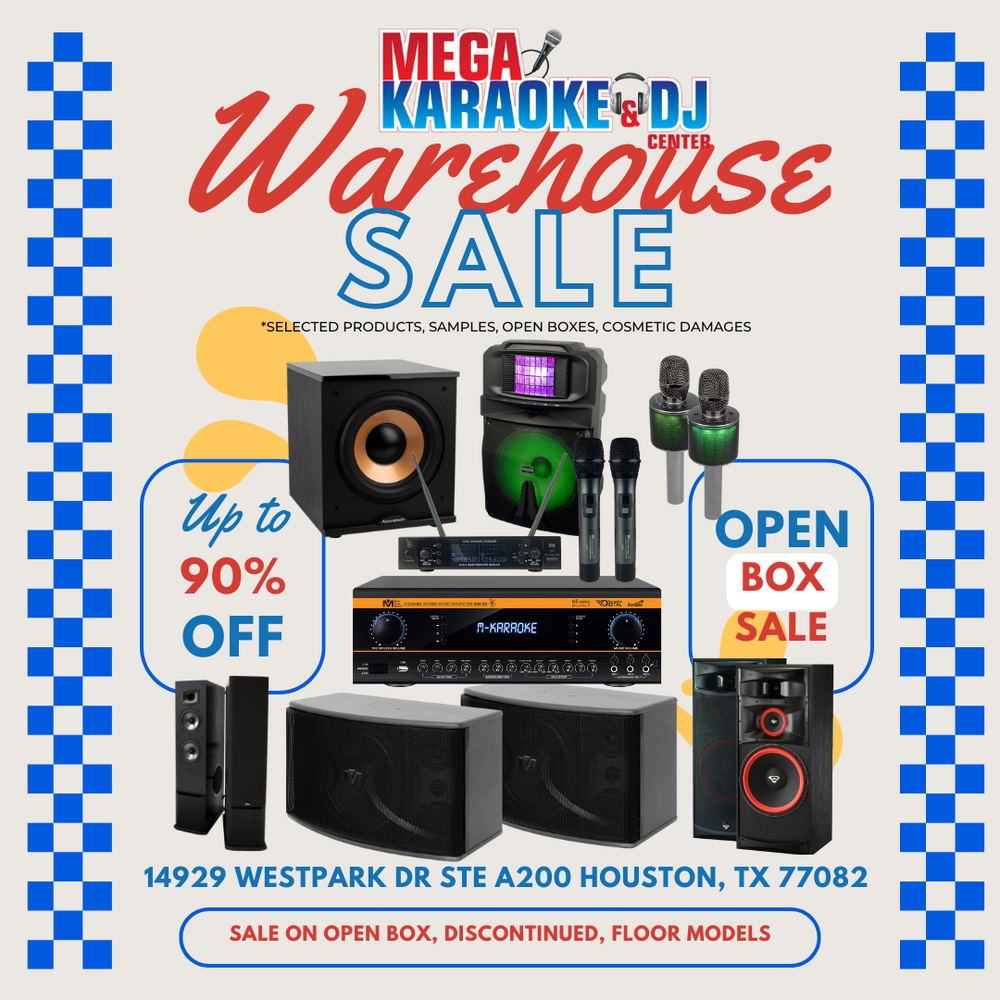Professional Karaoke Equipment | Mega Karaoke DJ Center